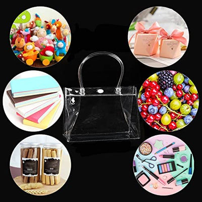 PVC Gift Bag Transparent with Handle