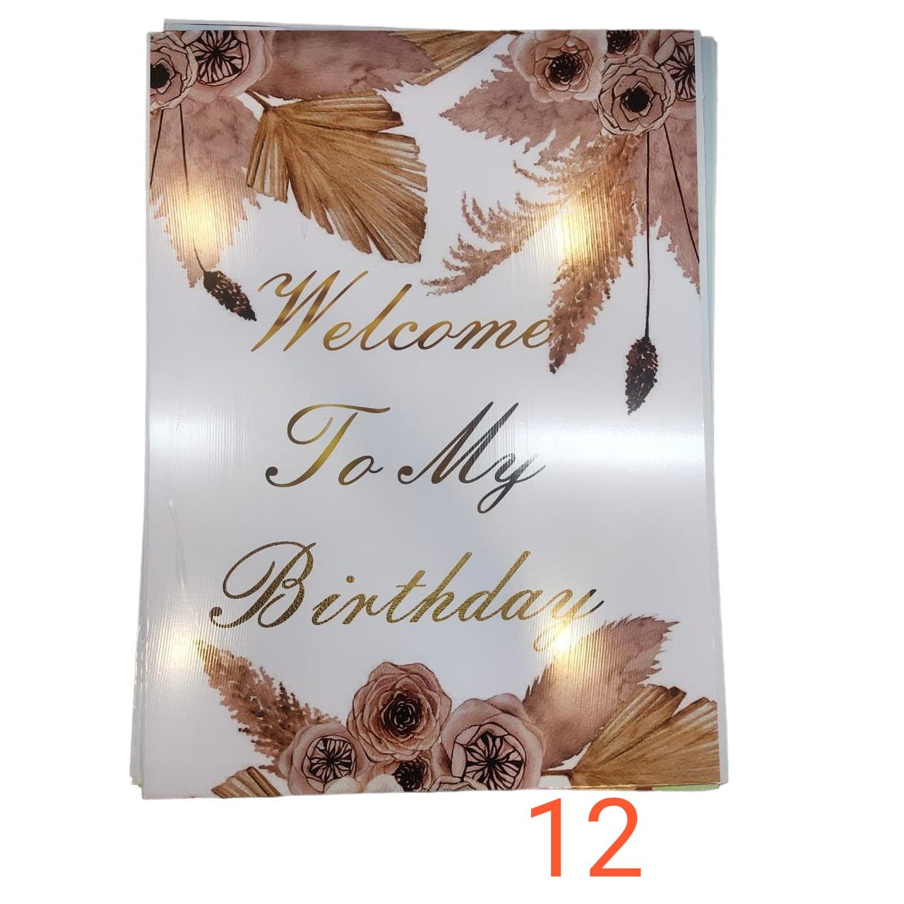 Digital Printed Correx Sign Board Assorted