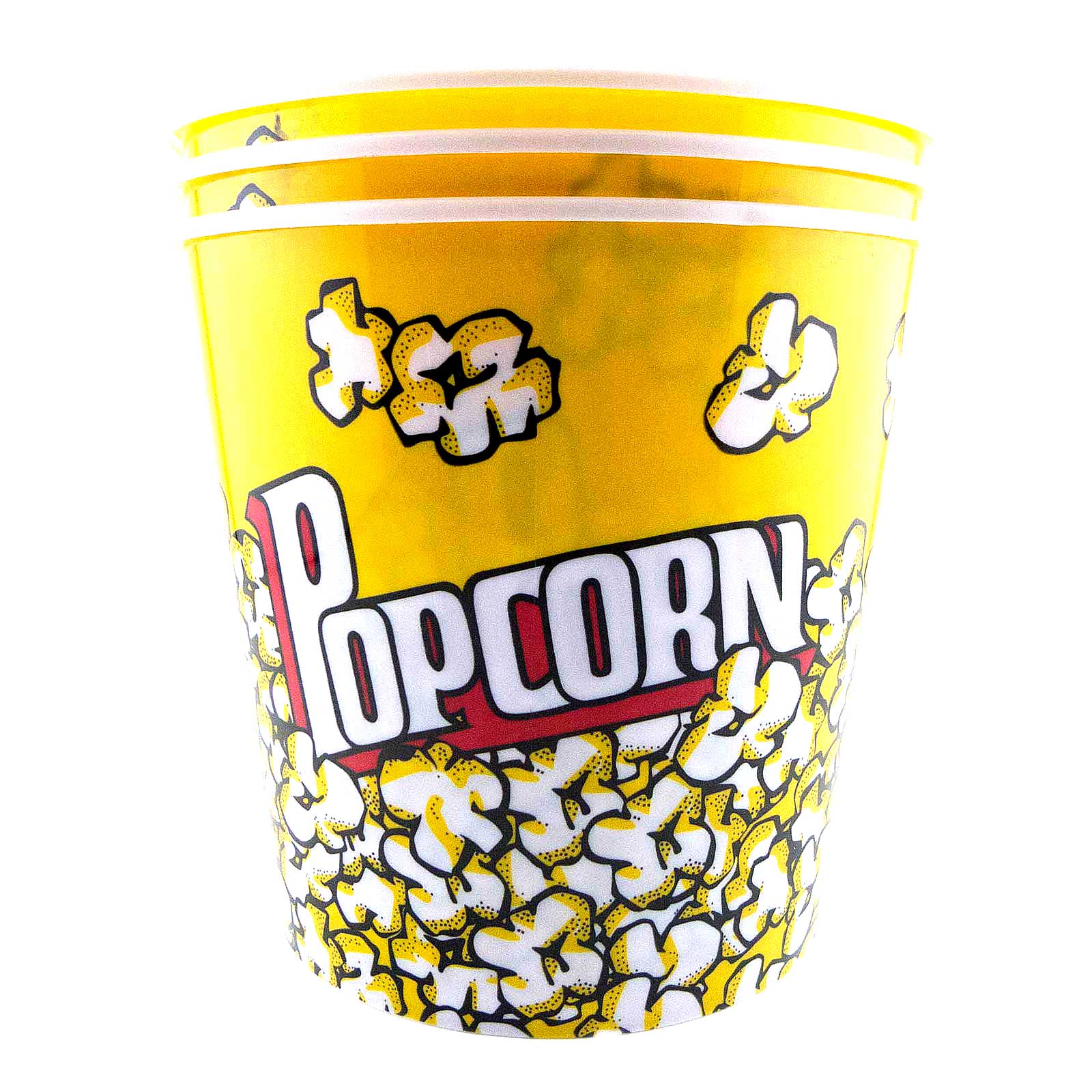 Plastic Popcorn Bucket 14cmx12cm Each - 91908902