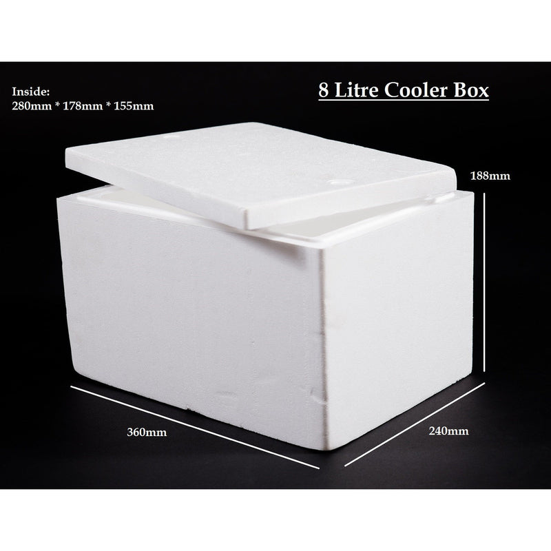 Polystyrene Cooler Box 8L Thermal Storage Box