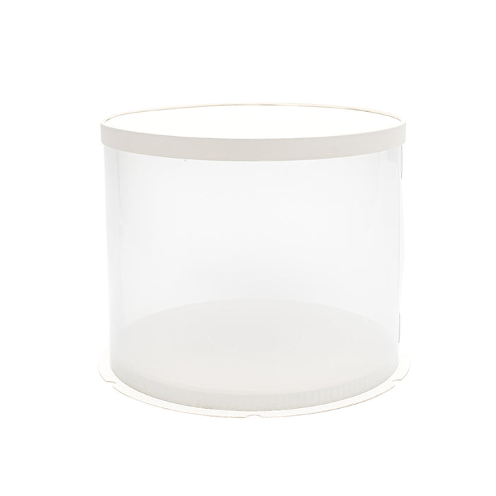 Plastic PVC Gift Box See Through Single Round