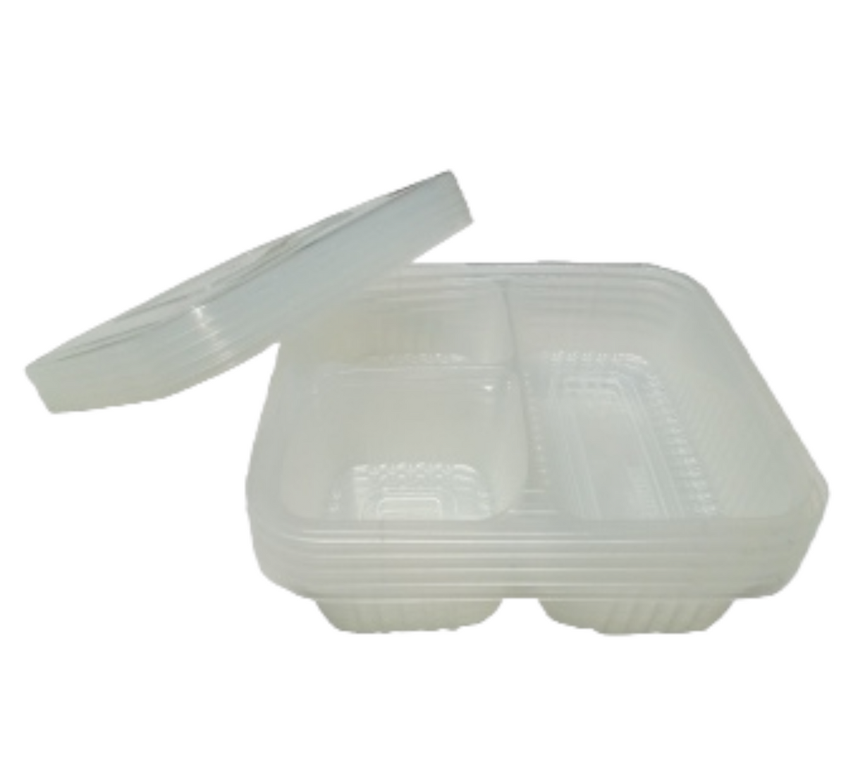 Formosa Stay Fresh Food 3 Division Lunch Meal Container 600ml+300ml+30