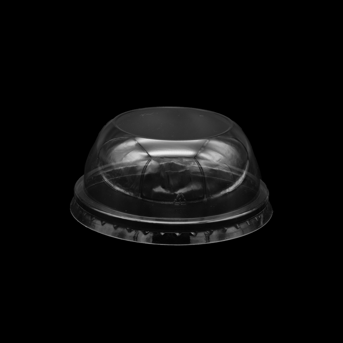 Zibo Ice Cream Cups 250ml Clear Tubs T436 with Open Dome Lid L811 5pac