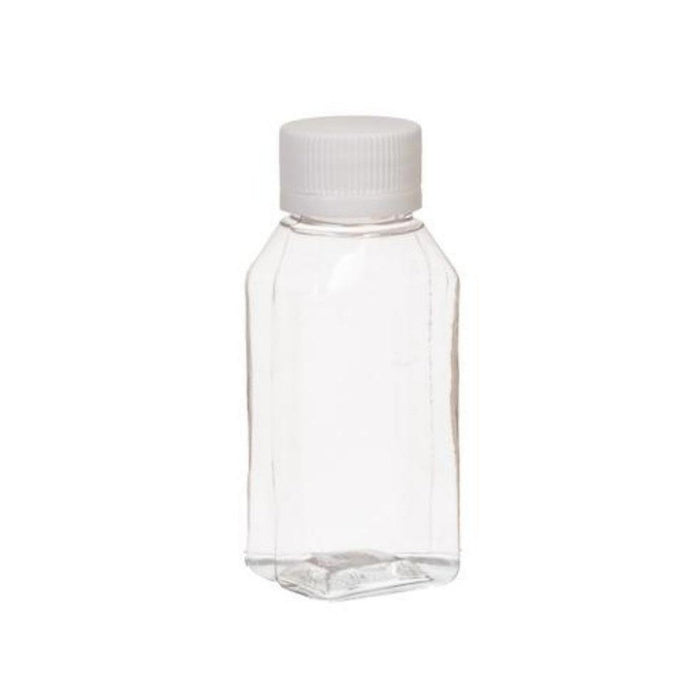 50ml Plastic Bottle Clear PVC Rectangular
