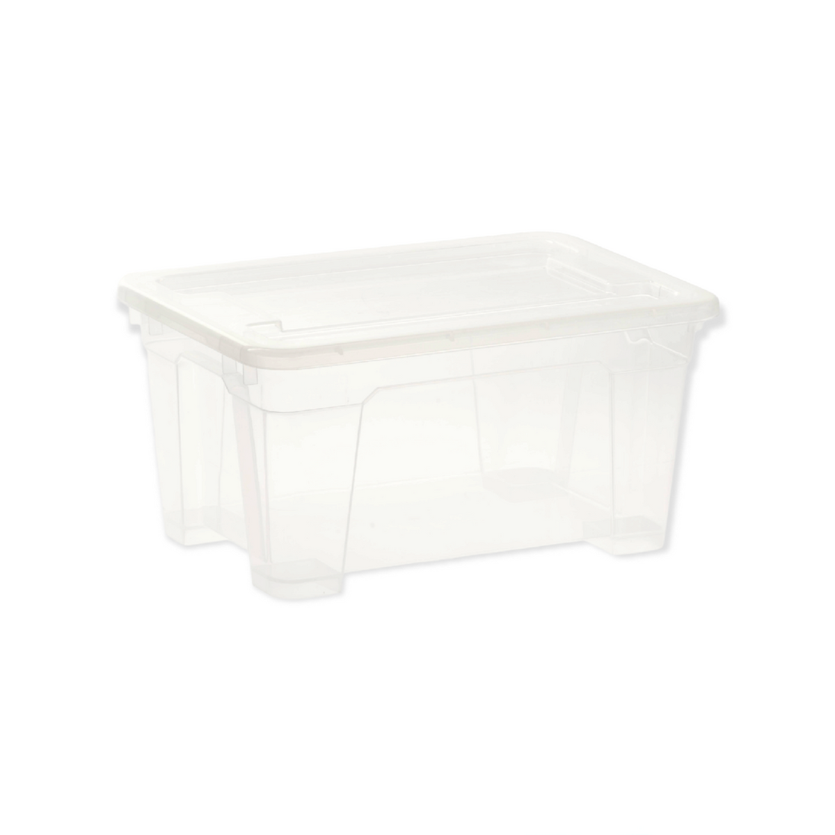 4.5L Plastic Storage Utility Box Container Clear Buzz