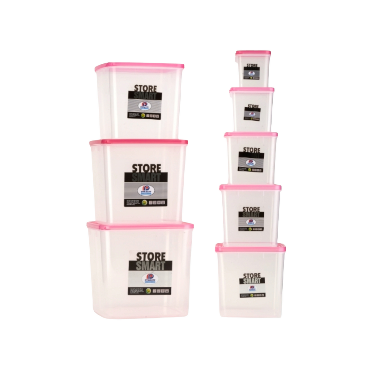 Plastic Storage Container Super Lock 8pc Set 73080