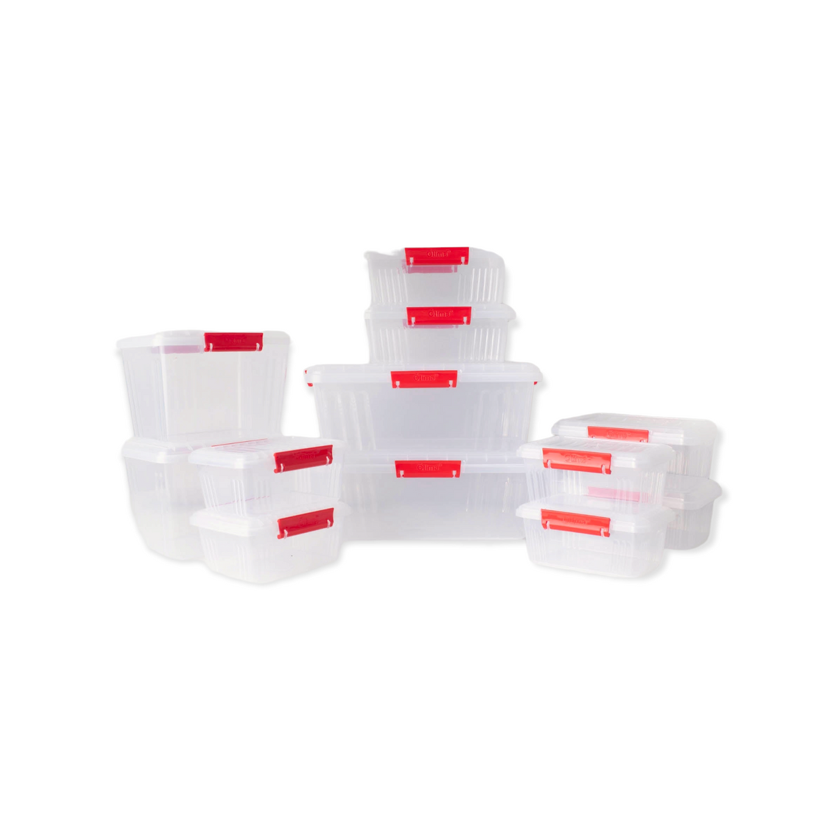 Otima Utility Container Mega Lock Box 24-Piece Set