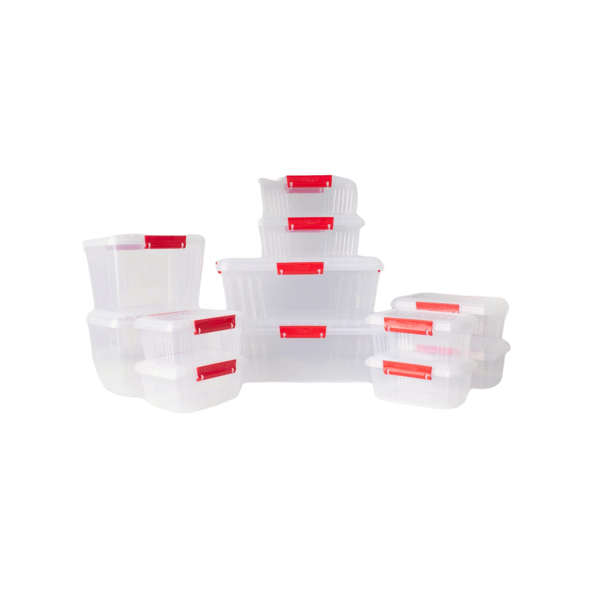 Otima Utility Container Mega Lock Box 24-Piece Set