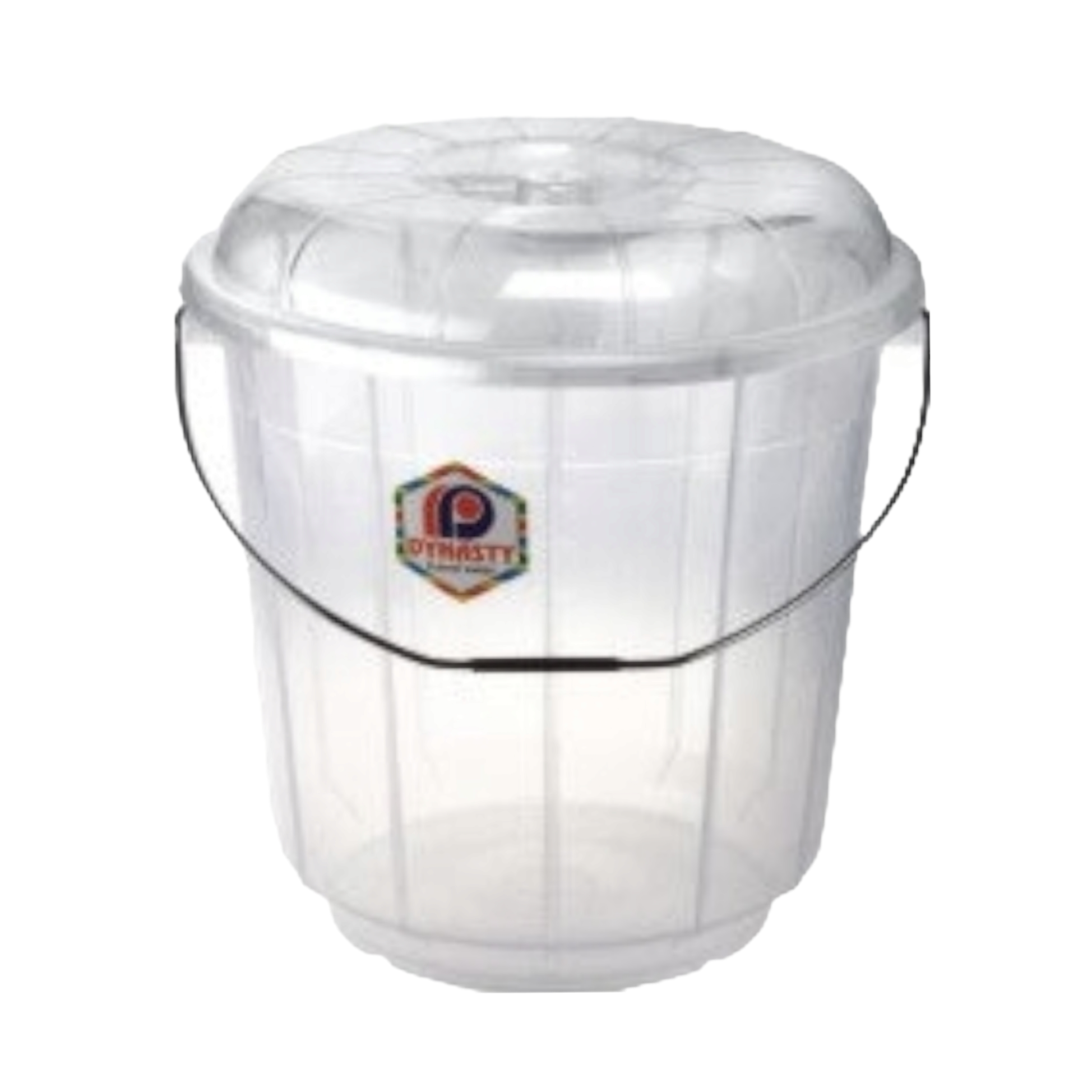 Plastic Bucket 25L with Lid 125TWL
