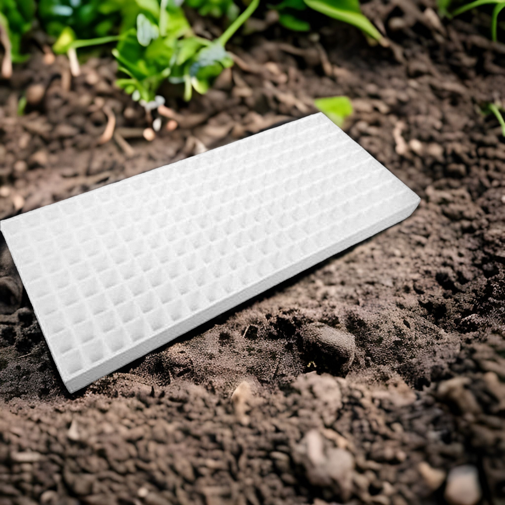 Seedling Trays Polystyrene 200-Cavity Round