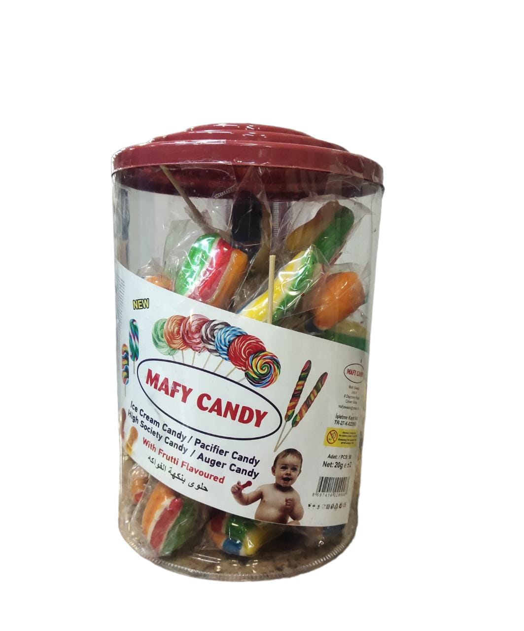 Candy with Stick 50Pcs