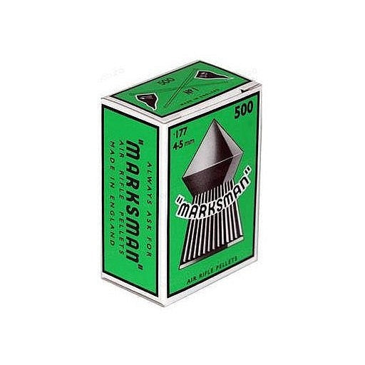 Marksman Sharp Pellets Green Size 177Calibre-4.5mm 500pack